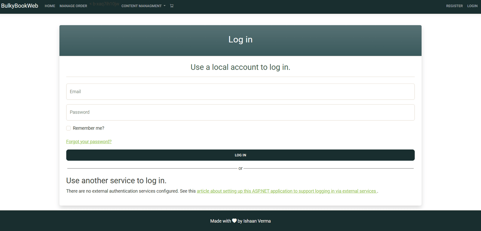 BulkyBookWeb | @tycreated Webflow Template